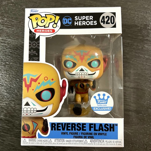 Funko | Toys | Funko Pop Marvel Reverse Flash Dia De Los Dc Funko Shop ...